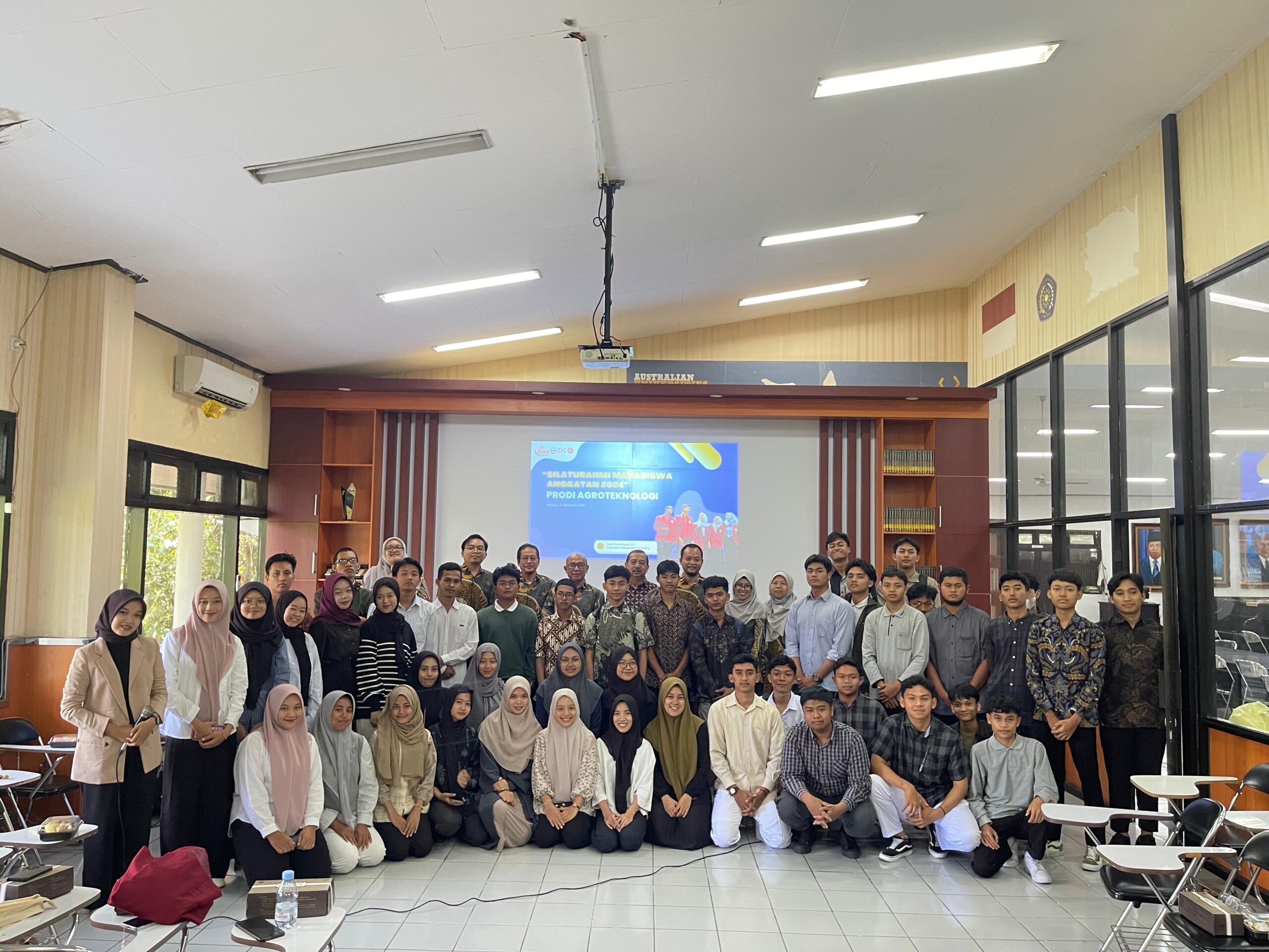 Silaturahmi prodi Agroteknologi bersama mahasiswa baru tahun 2024 ...